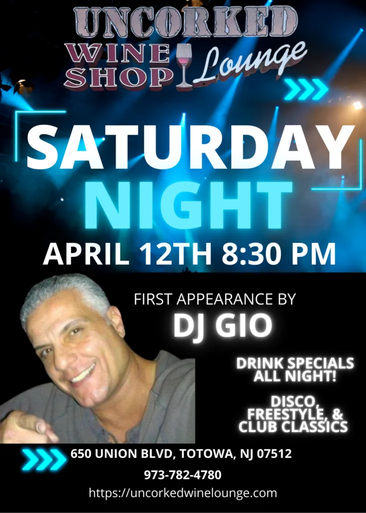 DJ Gio - Uncorked Wine Lounge